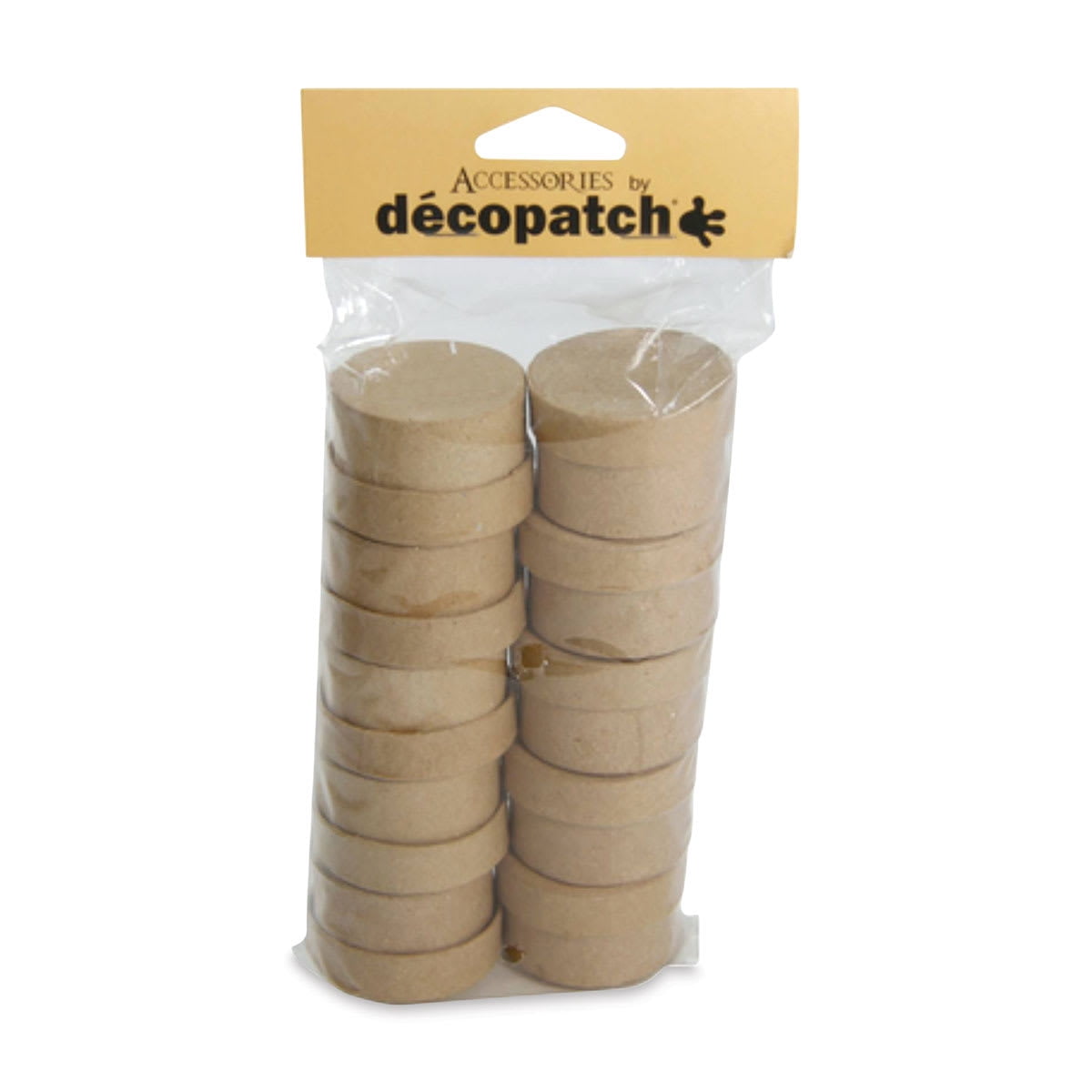 DecoPatch Paper Mache Boxes - Round, Pkg of 10, 2" x 2" x 1" - Walmart.com