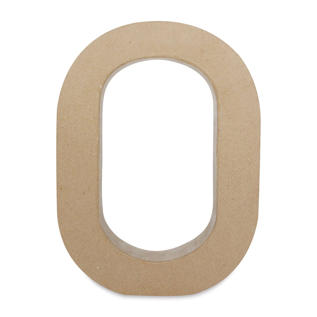 DecoPatch Paper Mache Funny Letter - O, Uppercase, 8-1/2" W x 12" H x 2 ...