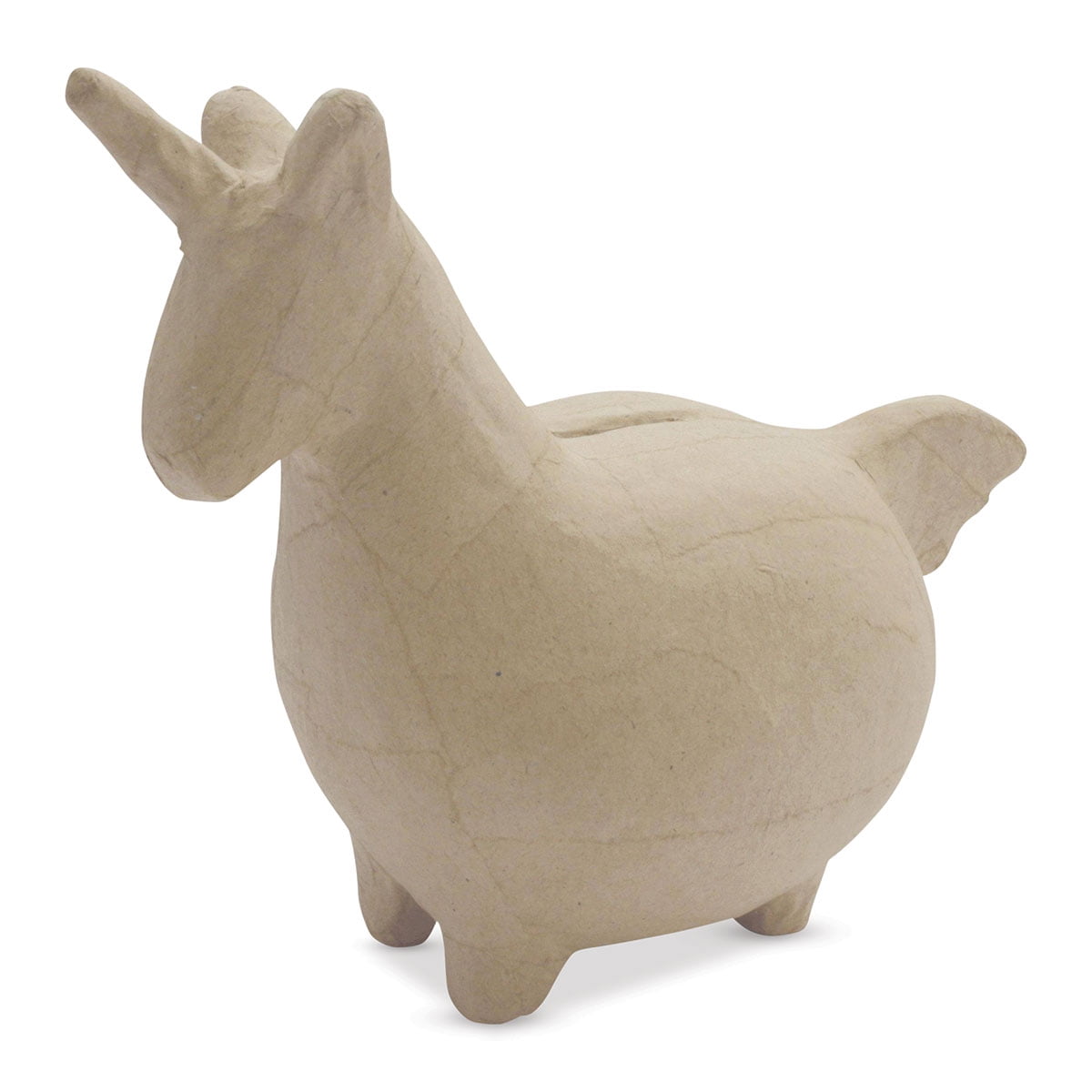 DecoPatch Paper Mache Money Bank - Unicorn - Walmart.com