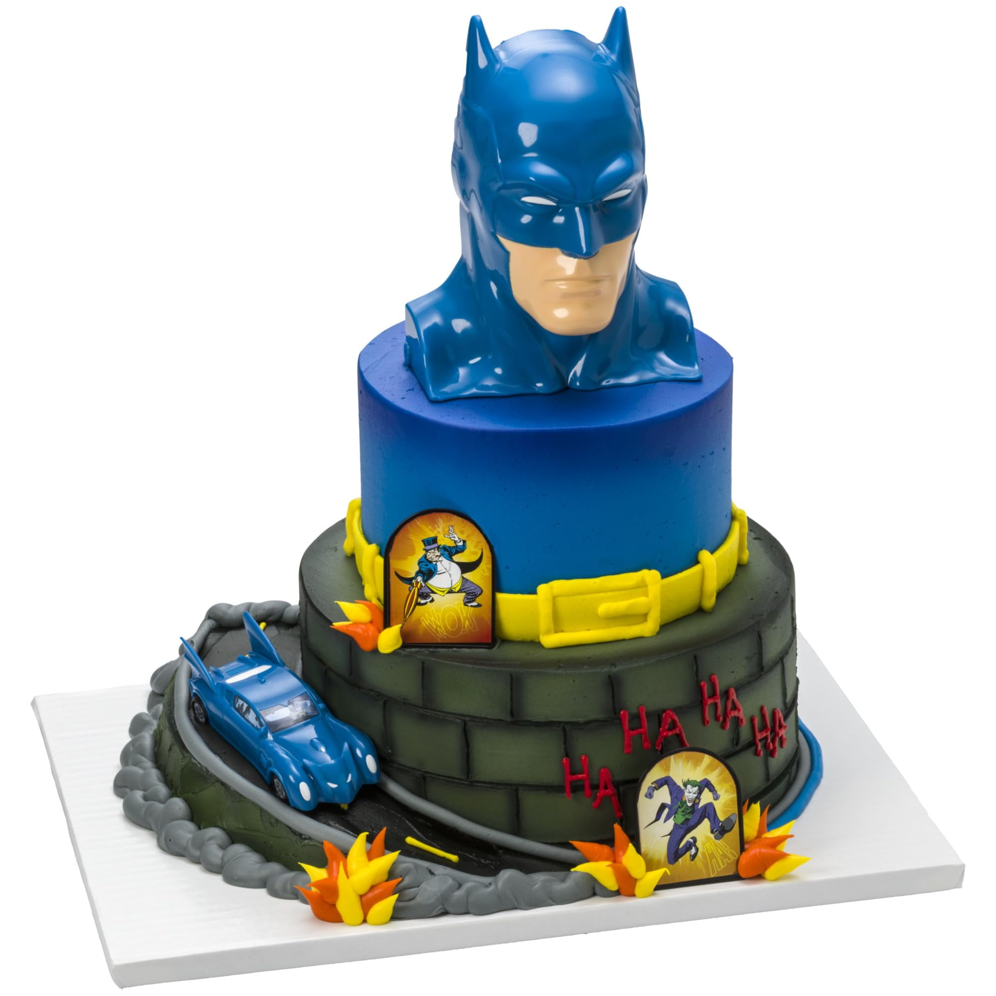DecoSet® Batman™ to the Rescue Cake RST1 Topper, 4 Piece Cake ...