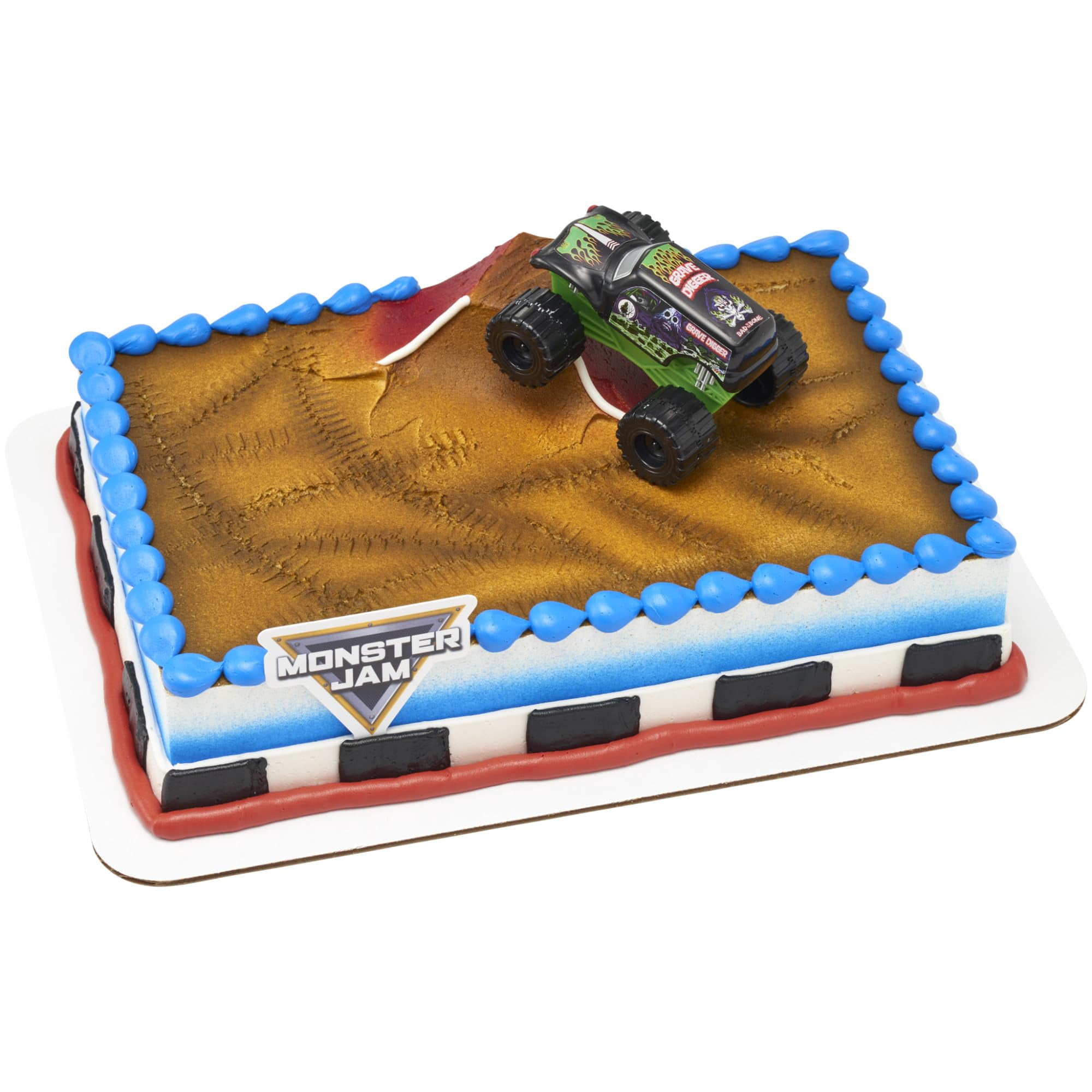 DecoSet Monster Jam Full Throttle Fun RST1 Cake Topper, 2-Piece Toppers ...