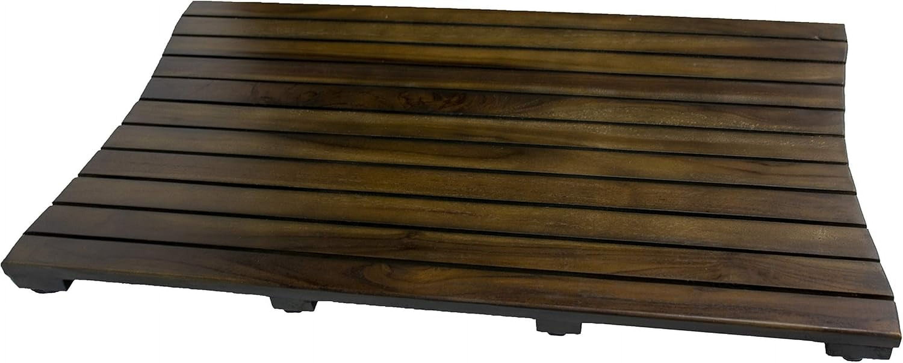 DecoTeak, Teak Shower Mat, Teak Shower Mat for Inside Shower, Teak Bath ...