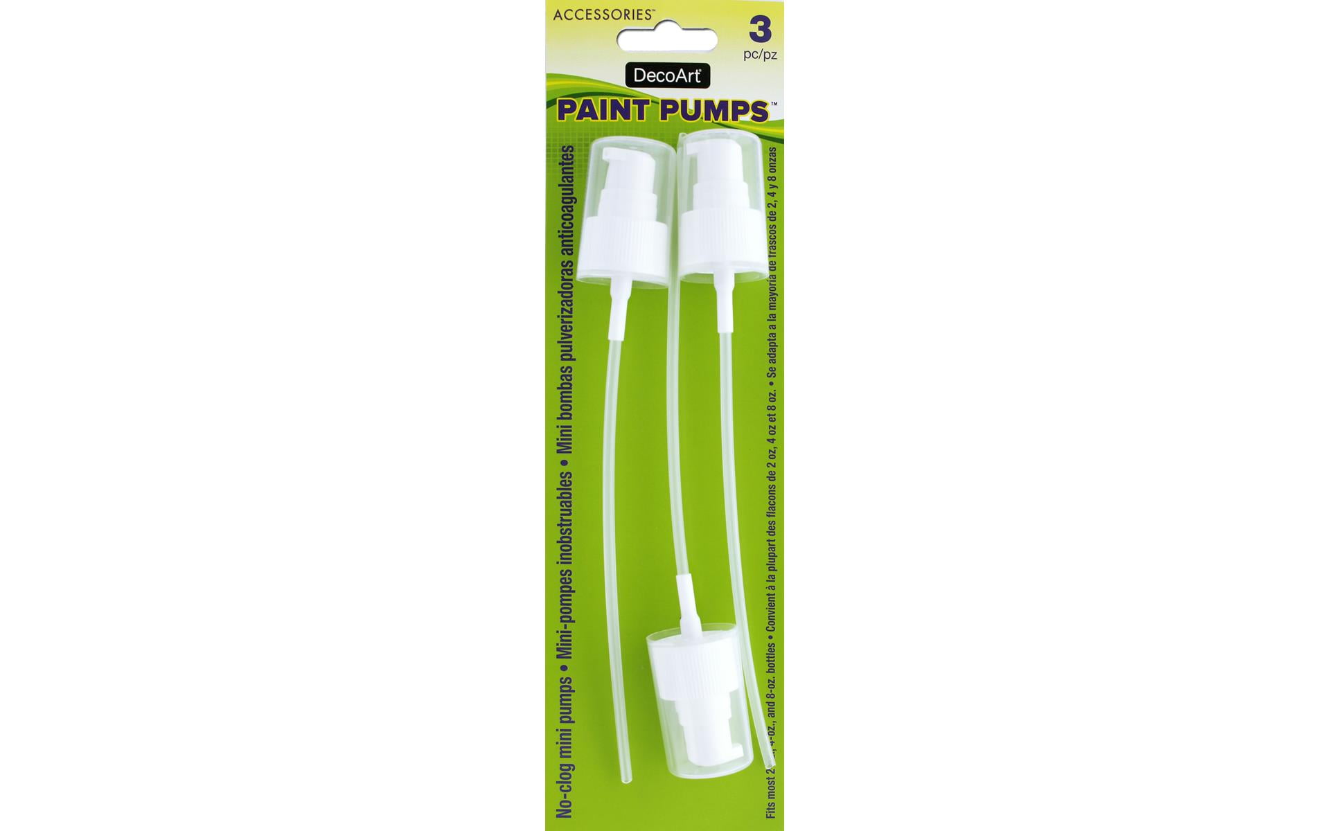 Decoart Accessories Paint Pump 3pc - Walmart Business Supplies