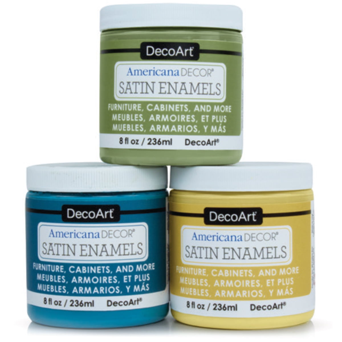Deco art satin enamel store