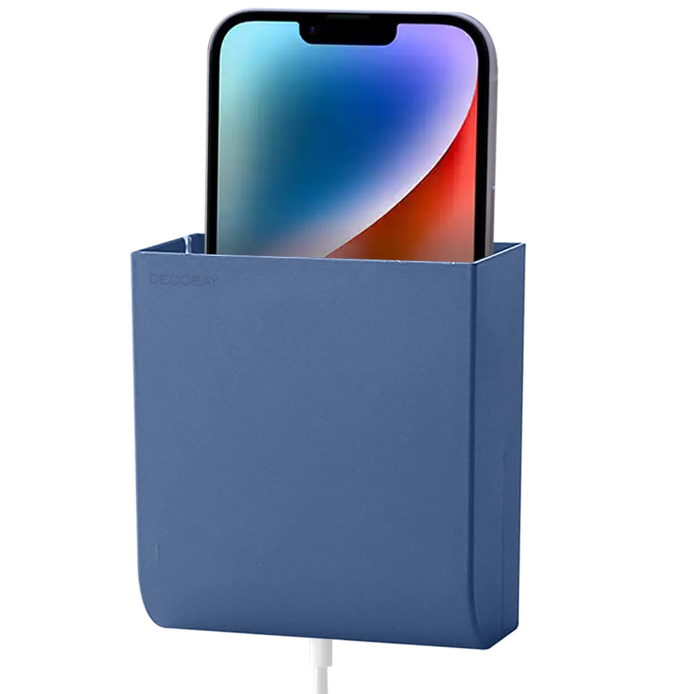 Decobay D4 Wall Mount Phone Holder, Phone Stand with Adhesive and Data ...