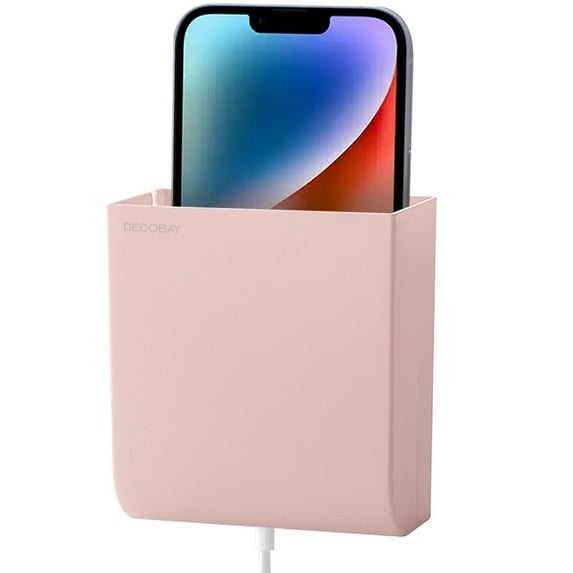 Decobay D4 Wall Mount Phone Holder, Phone Stand with Adhesive and Data ...