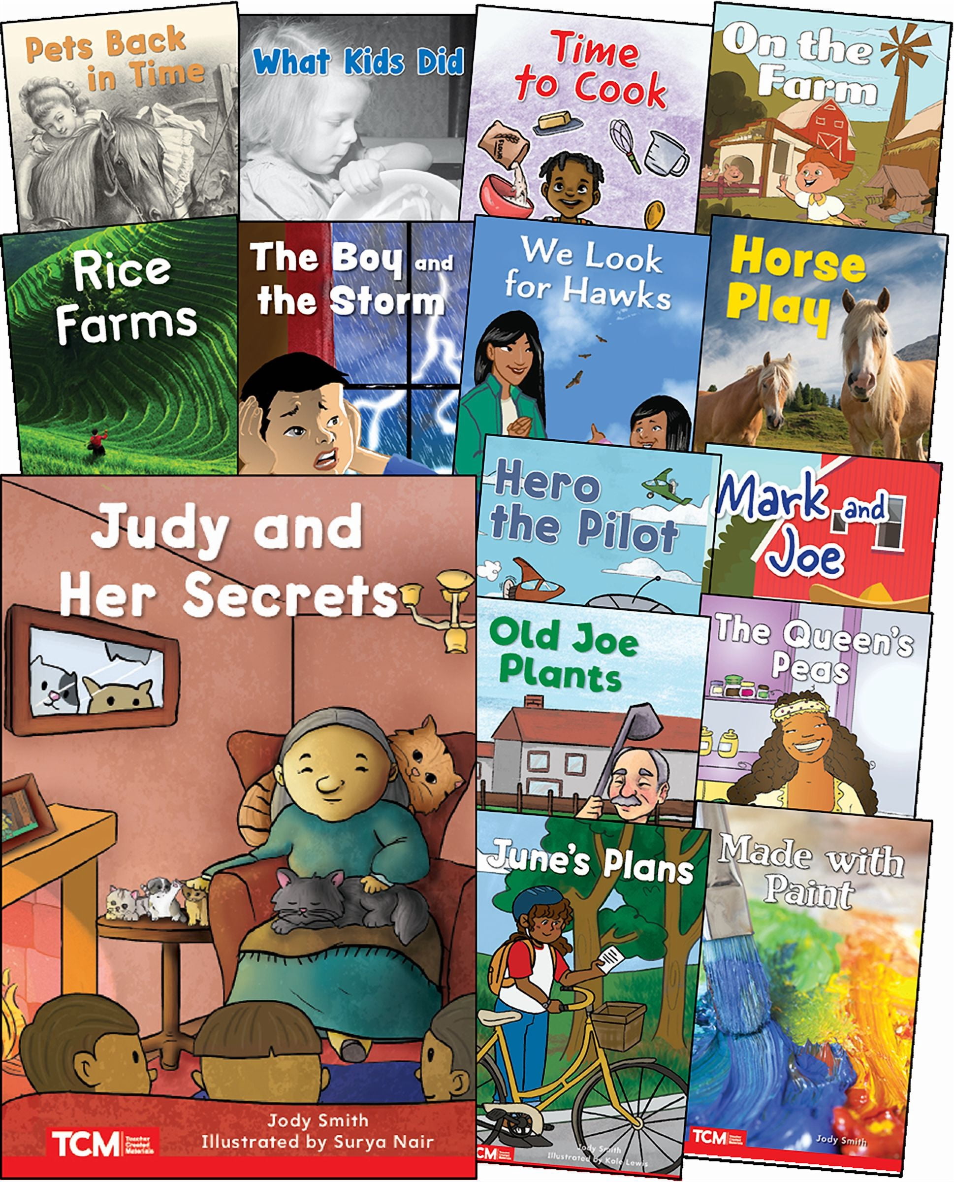 Decodable Books Grade 1 Set 2: 15-Book Set - Walmart.com