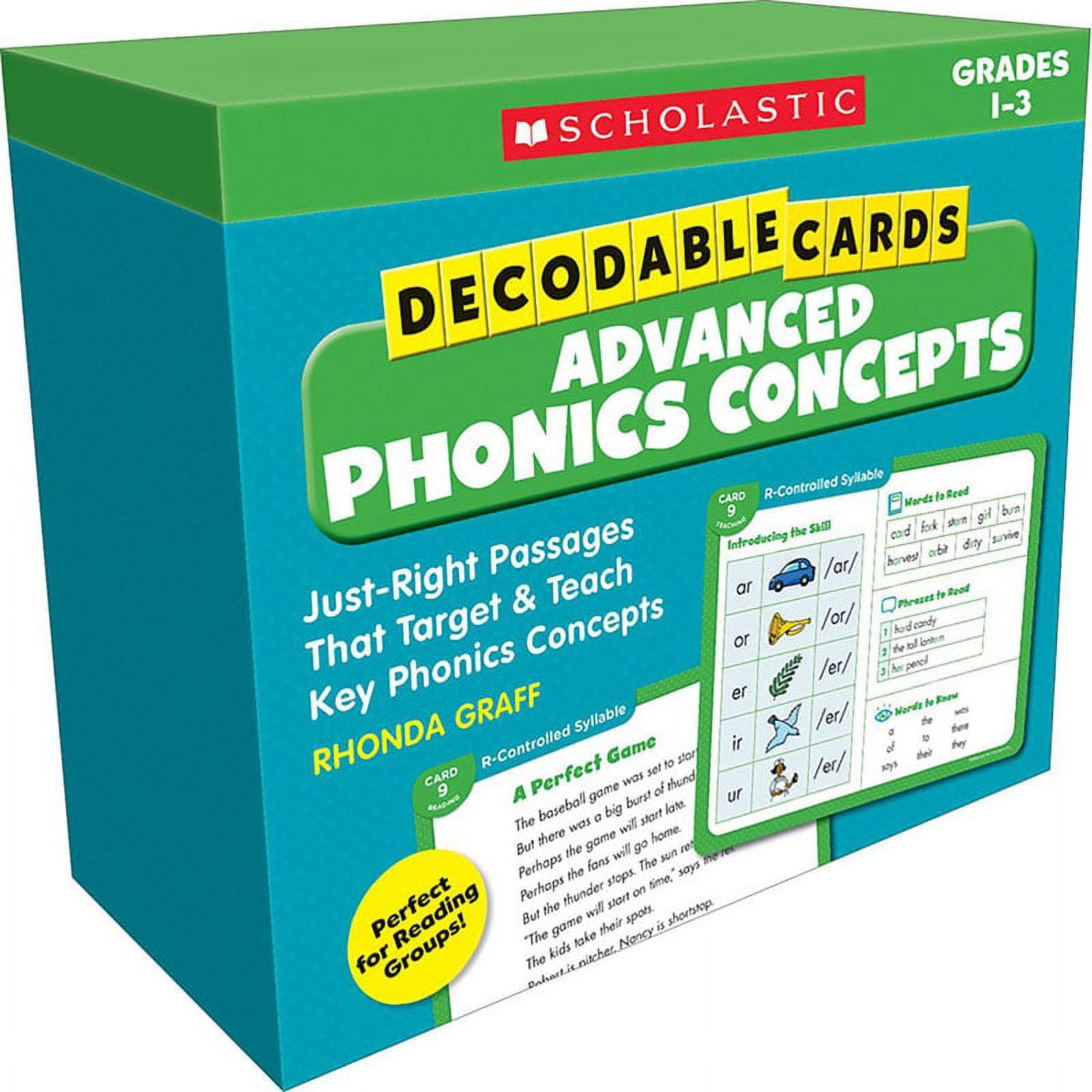 Decodable Cards: Advanced Phonics Concepts | Bundle of 10 Packs ...