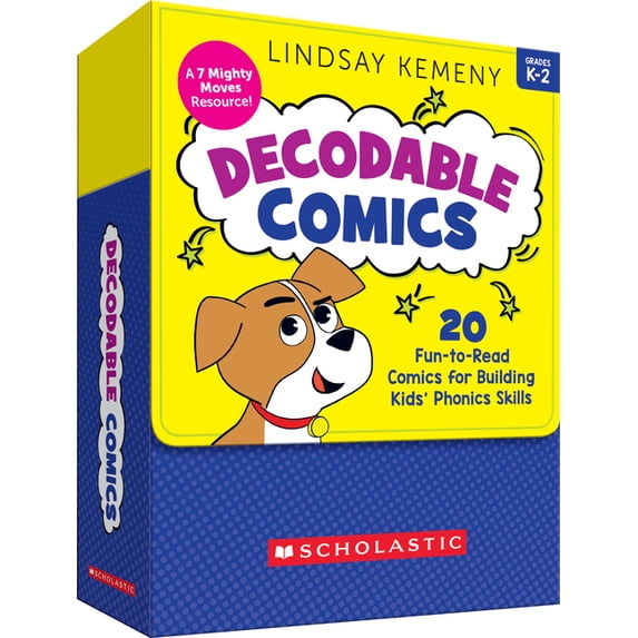 Decodable Comics (Multiple-Copy Set): 20 Fun-To-Read Comics for ...