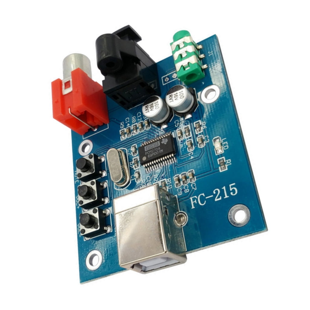 Decoded Module USB Input Coaxial Fiber HiFi Sound Card Electronic ...