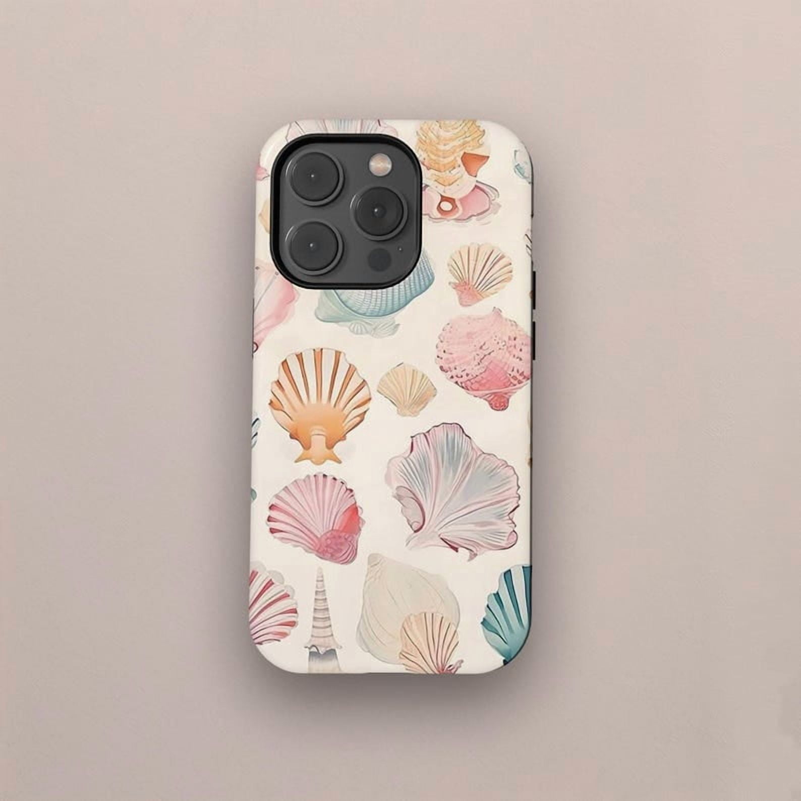 Decoden Seashell Beach Theme Aesthetic Collage Phone Case for 17 16 15 ...