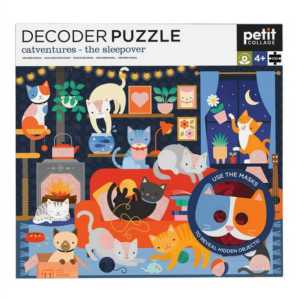 Decoder Puzzle: Catventures - The Sleepover - Walmart Business Supplies