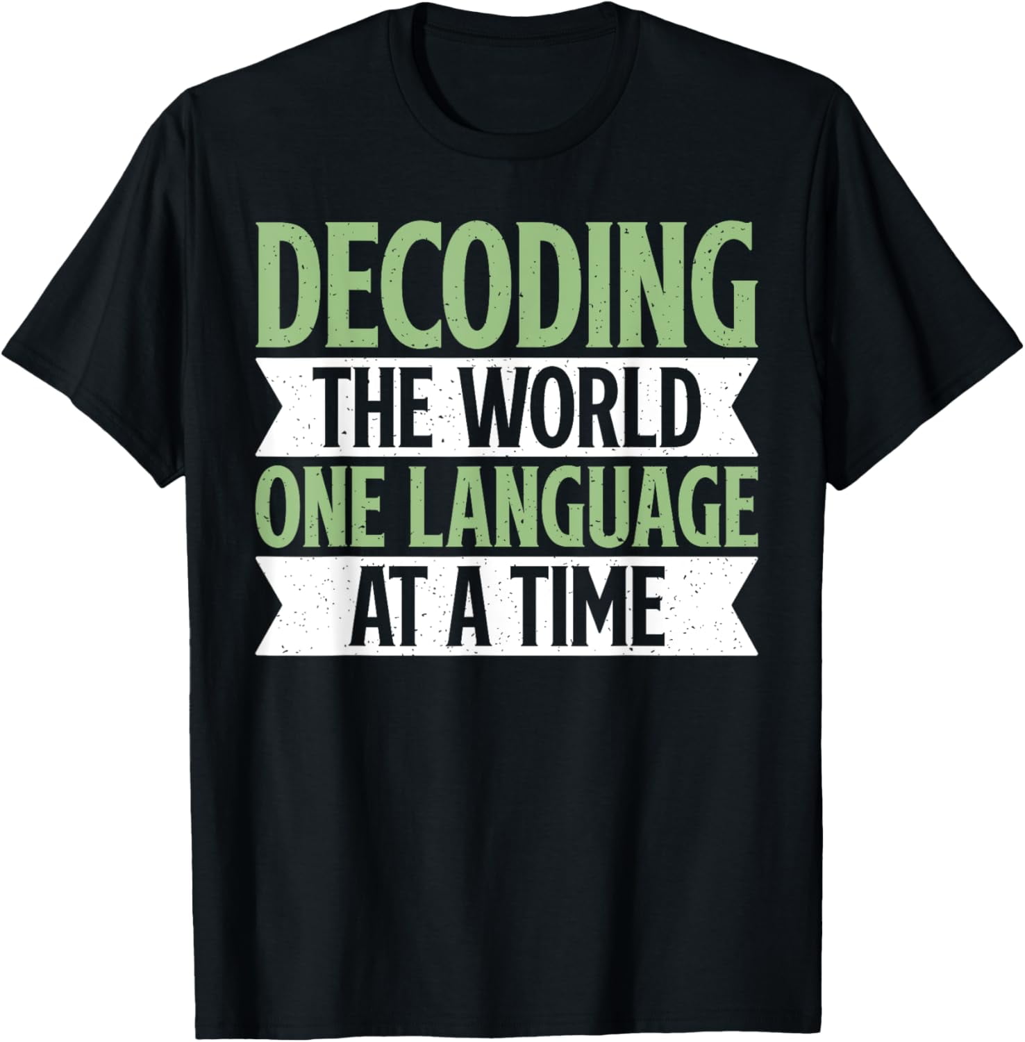 Decoding the World one Language at a Time Interpreter T-Shirt-S ...