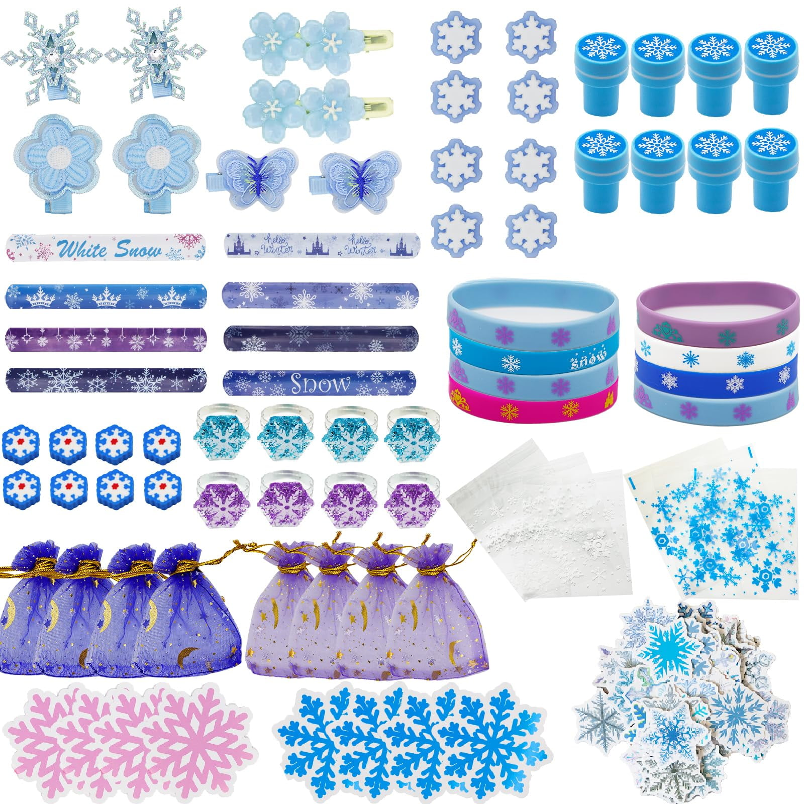 Decodinli 130 pcs Frozen Party Favors, Frozen Birthday Supplies for ...
