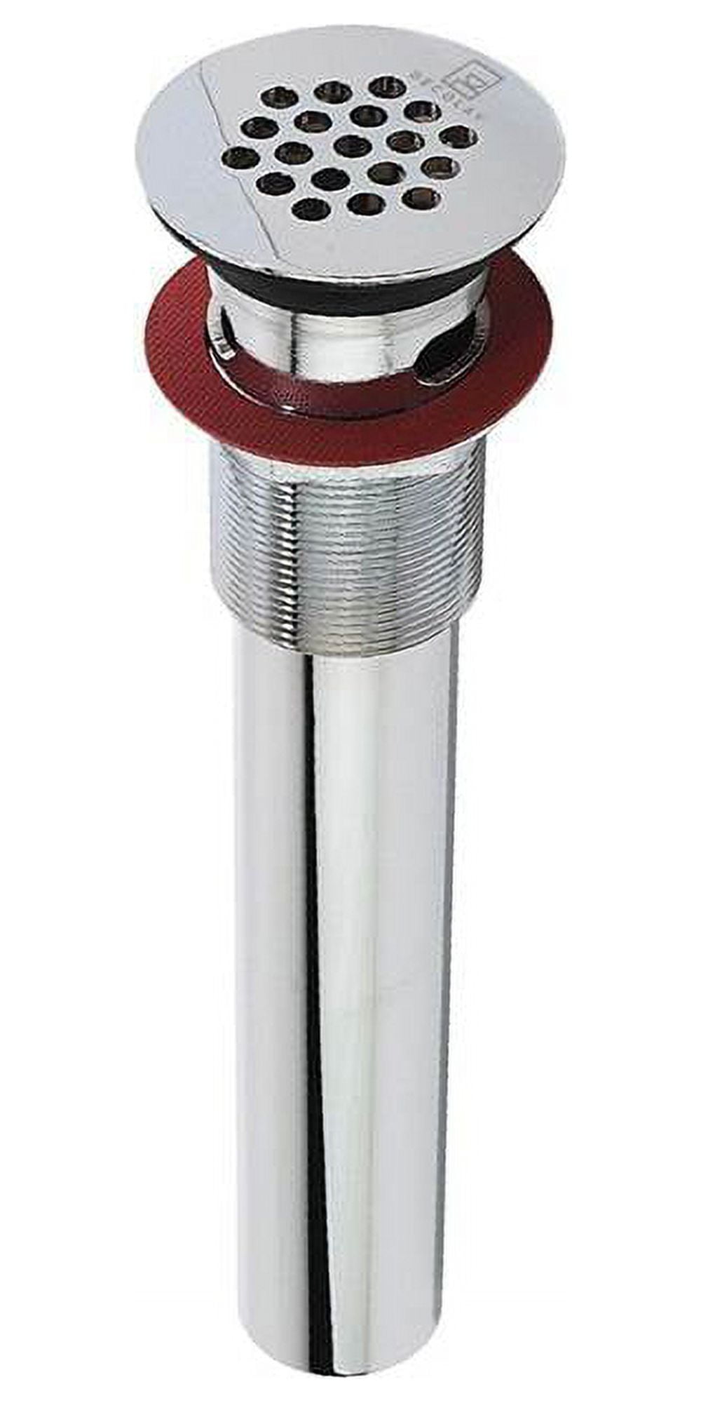 Decolav 9295-CP Brass Grid Drain with Overflow - Walmart.com