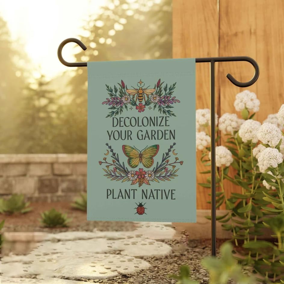 Decolonize Your Garden Plant Native Beekeeper Honey Bumblebee Flower ...