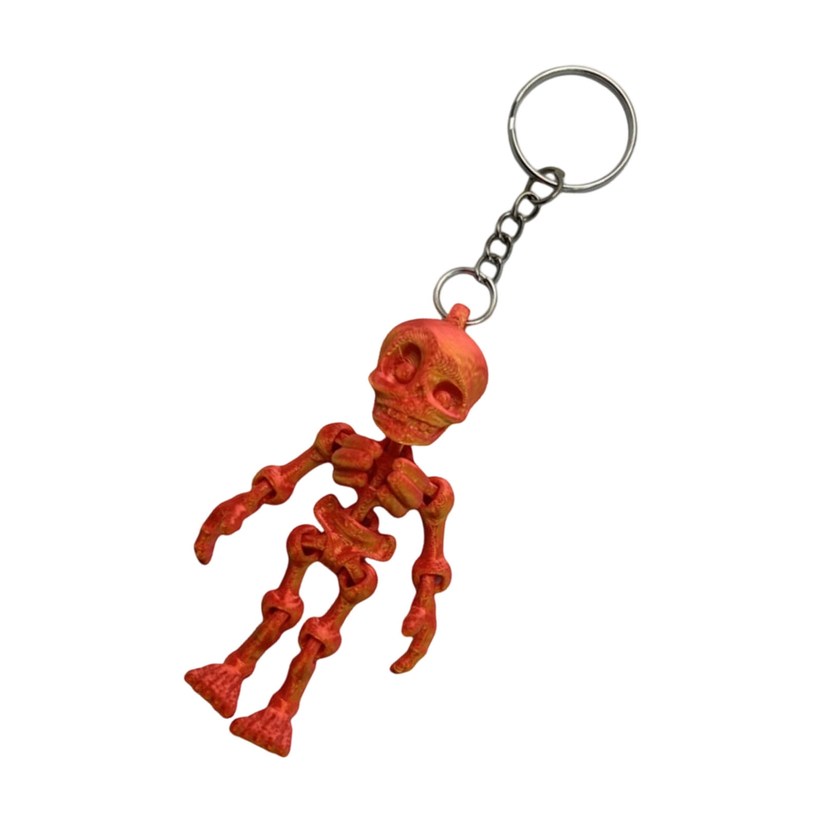Decomposable Skull Keyring Artisanal Plan Transportable Decorative ...