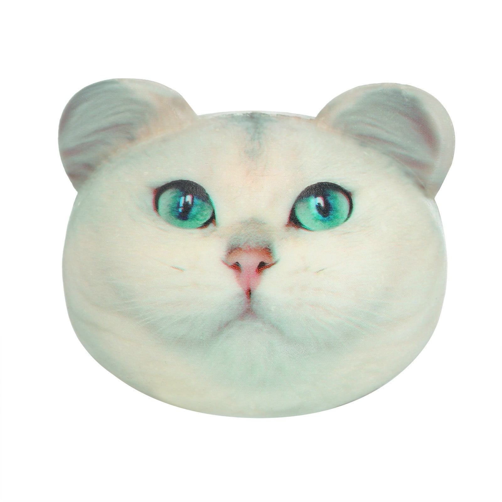 Decompression Cat Head Toy For Stress Relief Slow Squeeze Animal ...