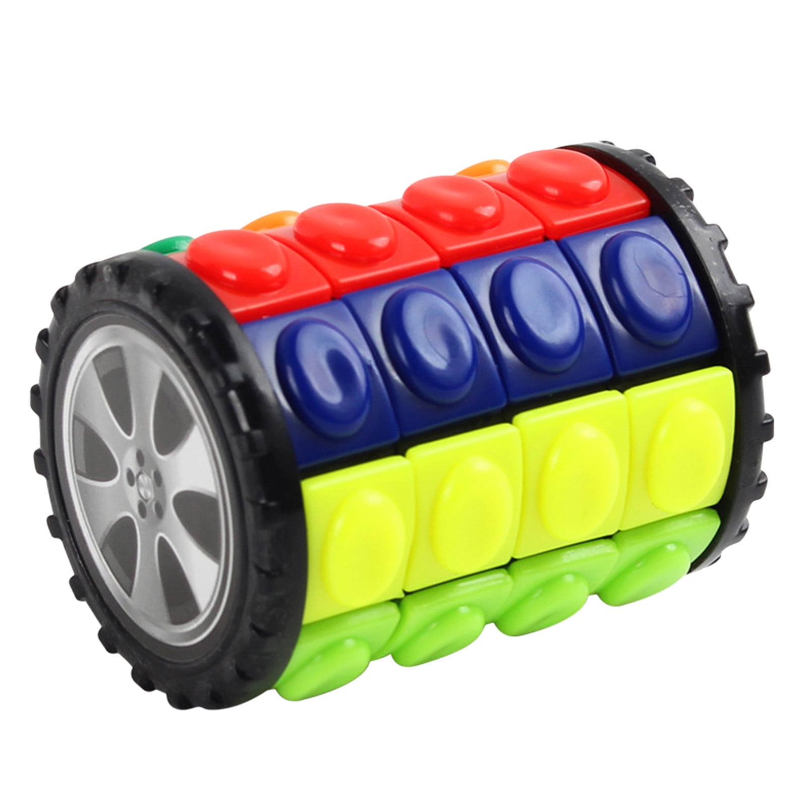 Decompression Corn Puzzle Toy for Kids, Smooth Rolling Wireless Cube ...