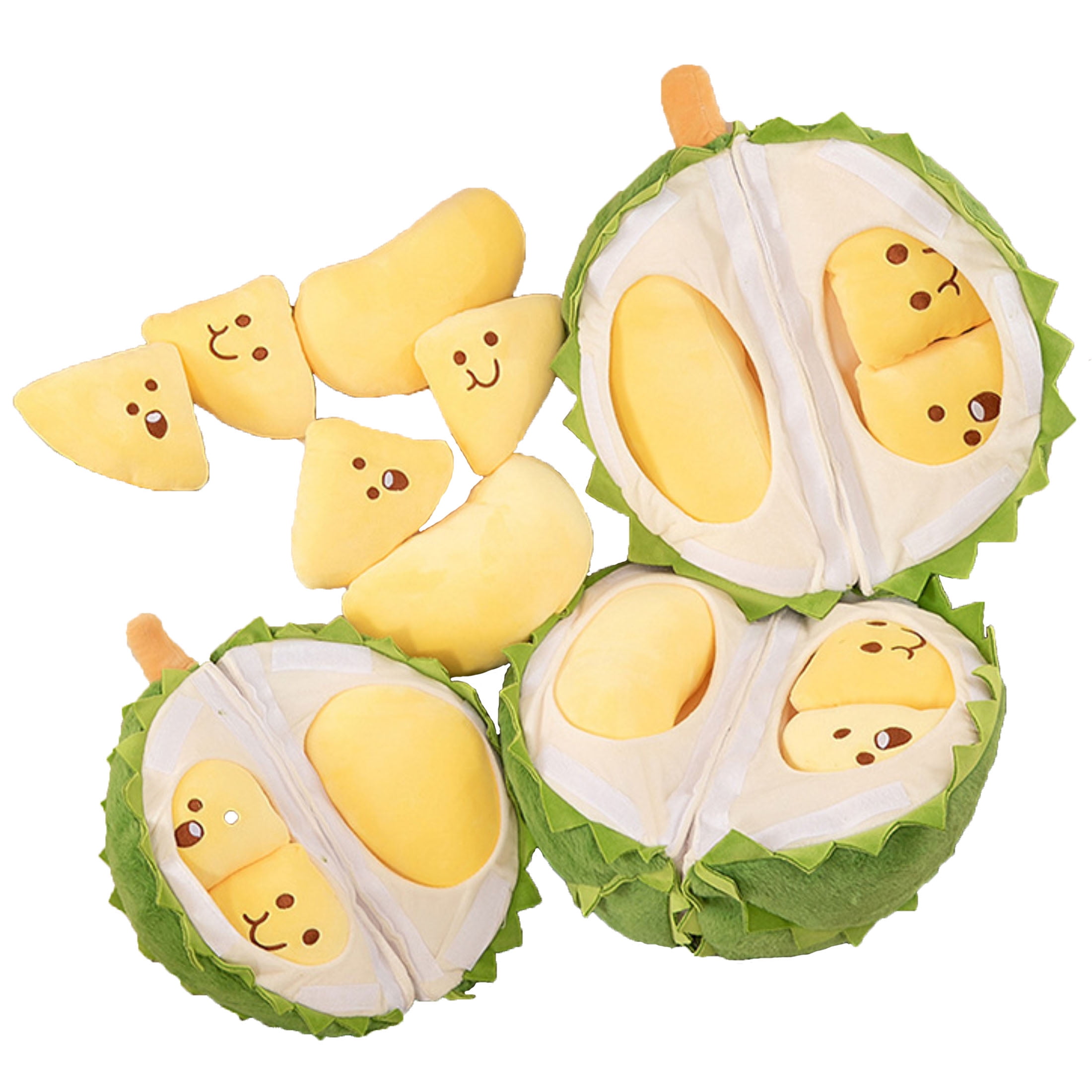 Decompression Durian Doll Plush Toy Simulation Creative Tearable and ...