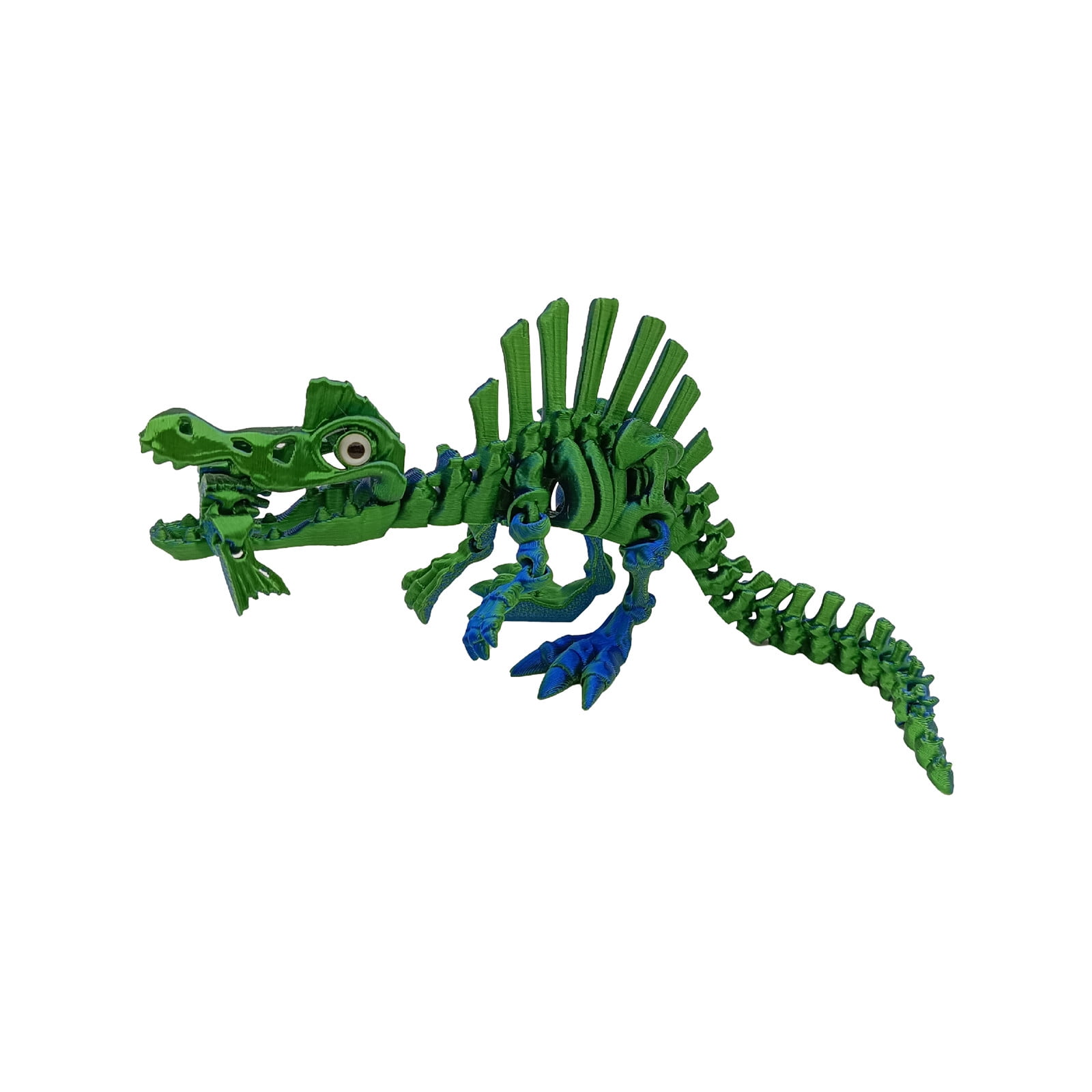 Decompression Movable Toy, 3D Printed Spinosaurus Skeleton Toy ...