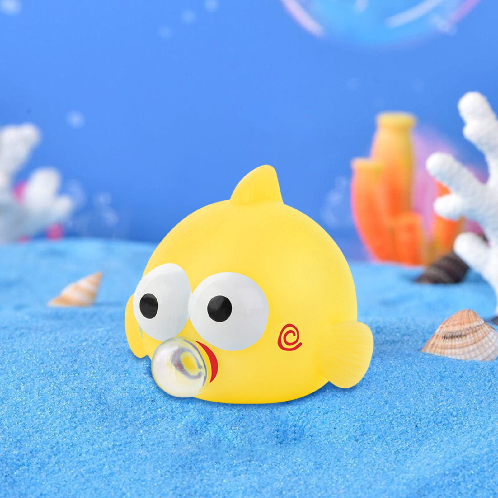 Decompression Pinch Music Spit Underwater World Blowing Toys Stress ...