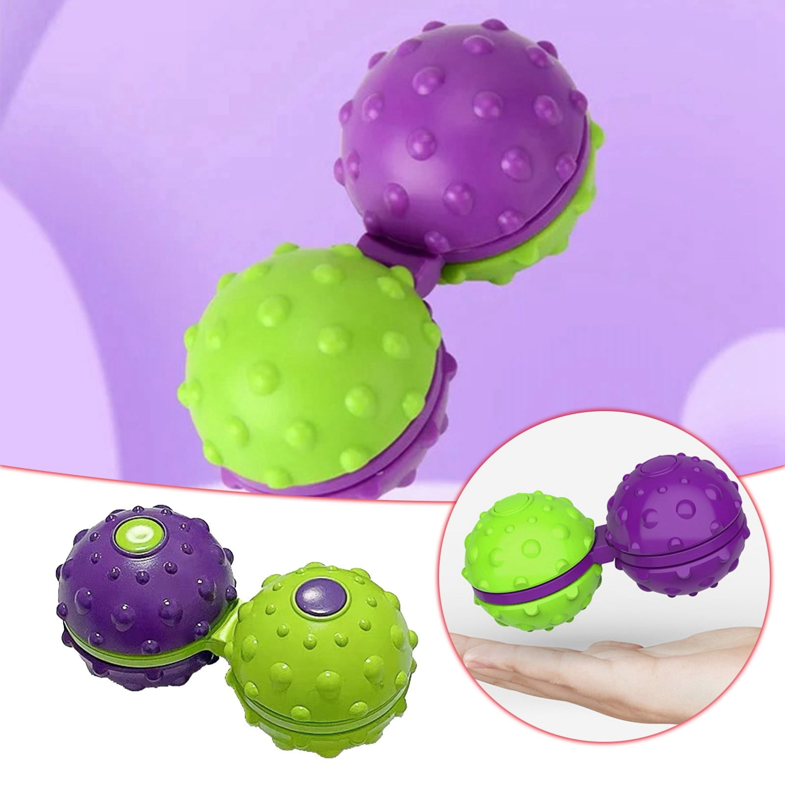 Decompression Radish Massage Fingertip Rotating Decompression Massager ...