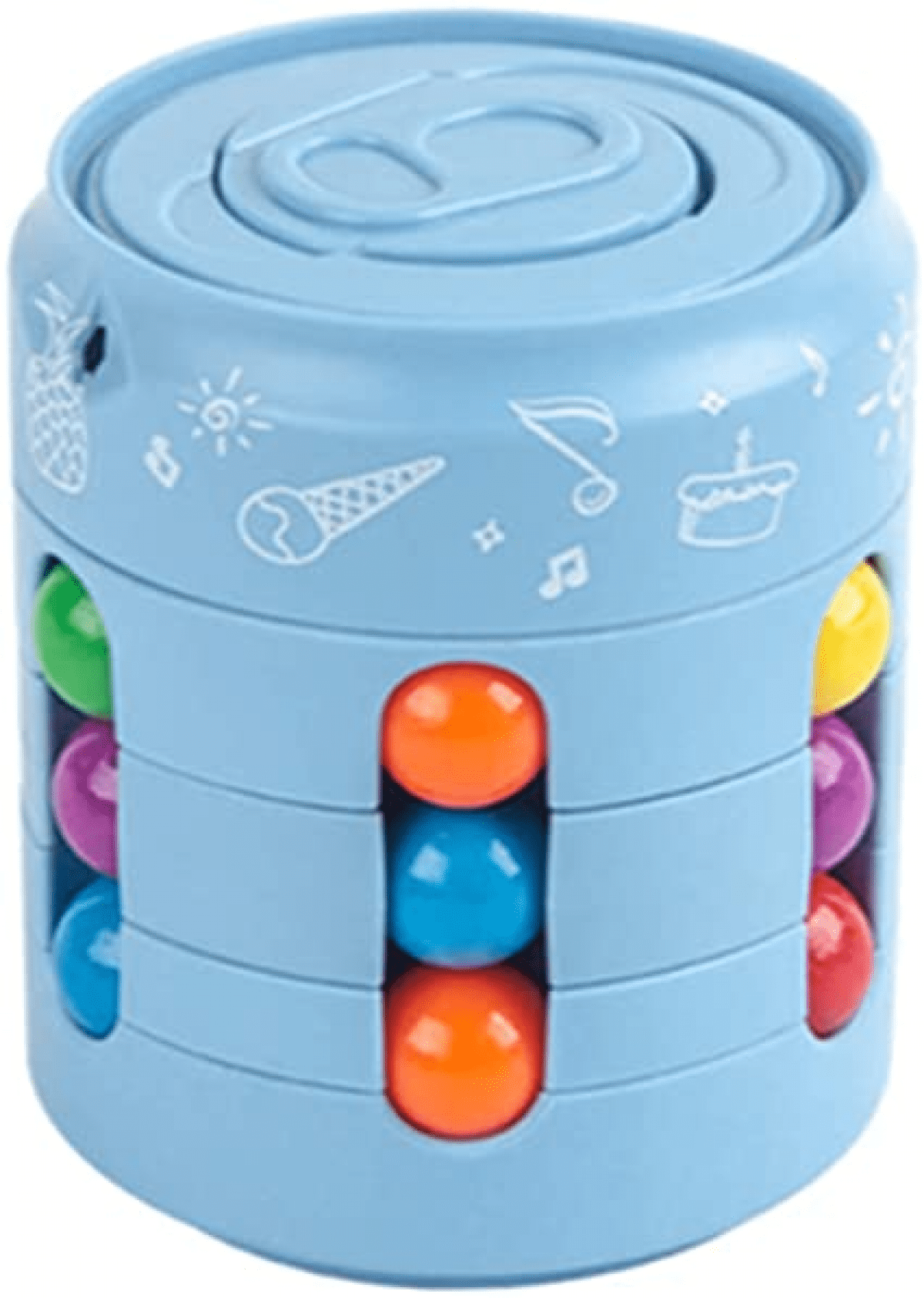 Decompression Rotating Magic Bean Toy Magic Puzzles Beads Magic Cube ...