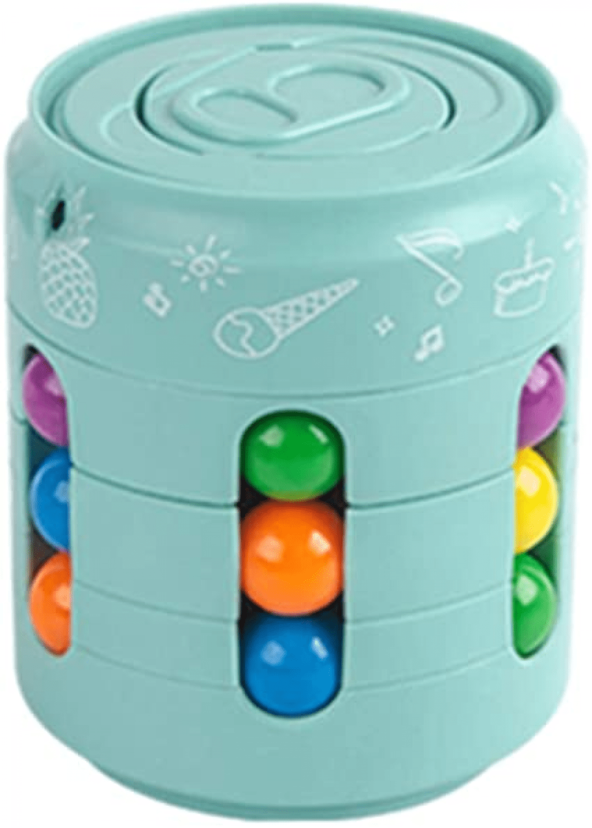 Decompression Rotating Magic Bean Toy Magic Puzzles Beads Magic Cube ...