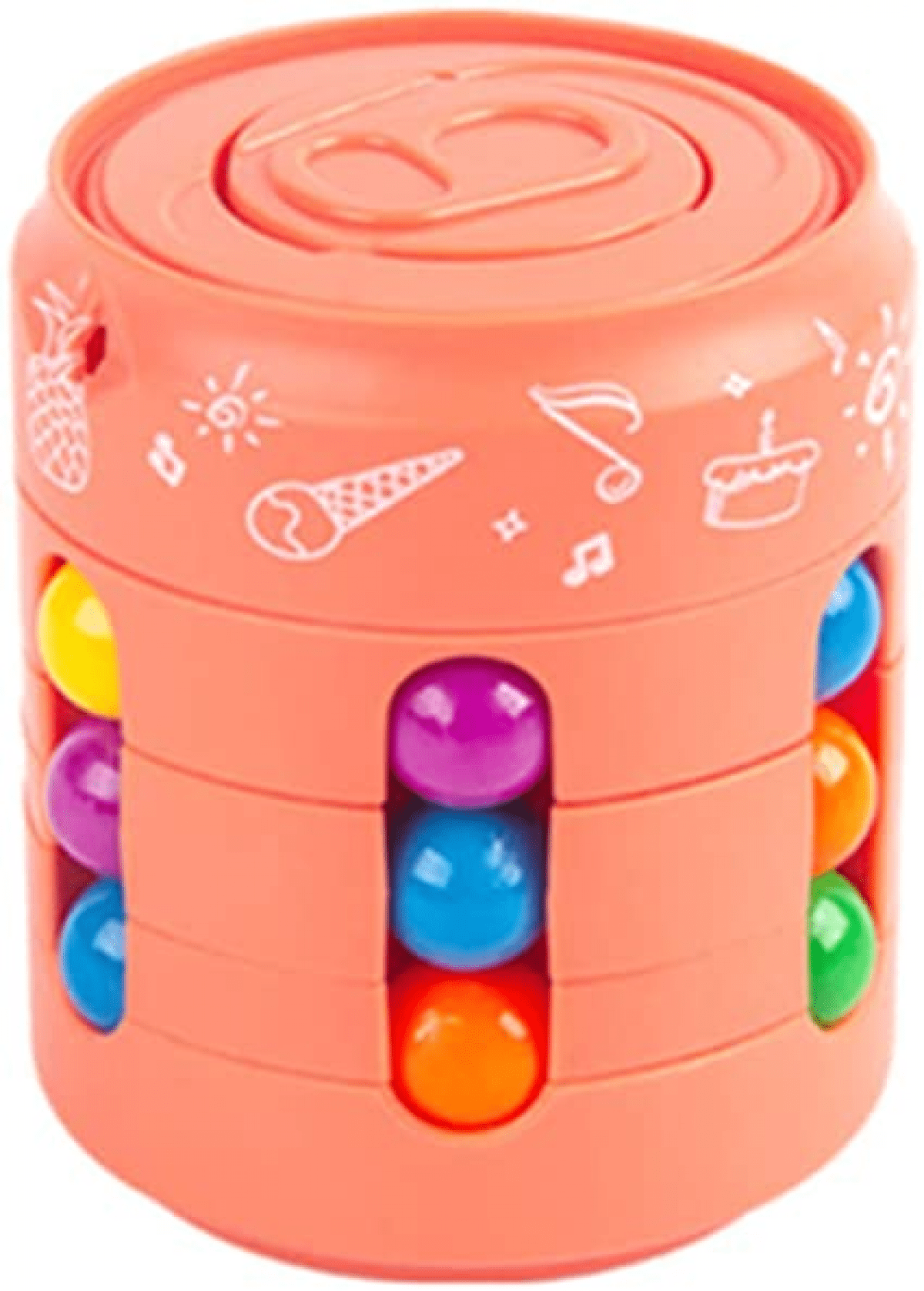 Decompression Rotating Magic Bean Toy Magic Puzzles Beads Magic Cube ...