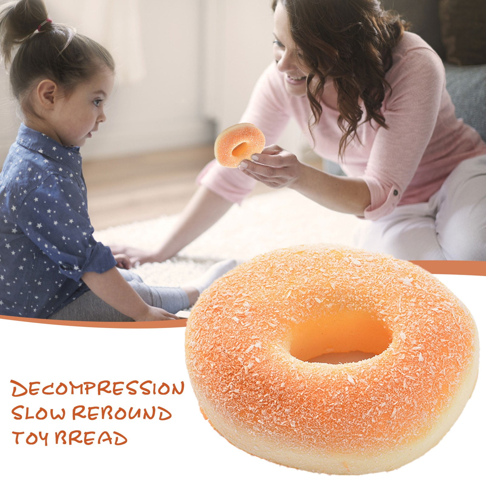Decompression Slow Resilience Bread Toy For Children And Adult ... Decompression Slow Resilience Bread Toy For Children And Adult ...