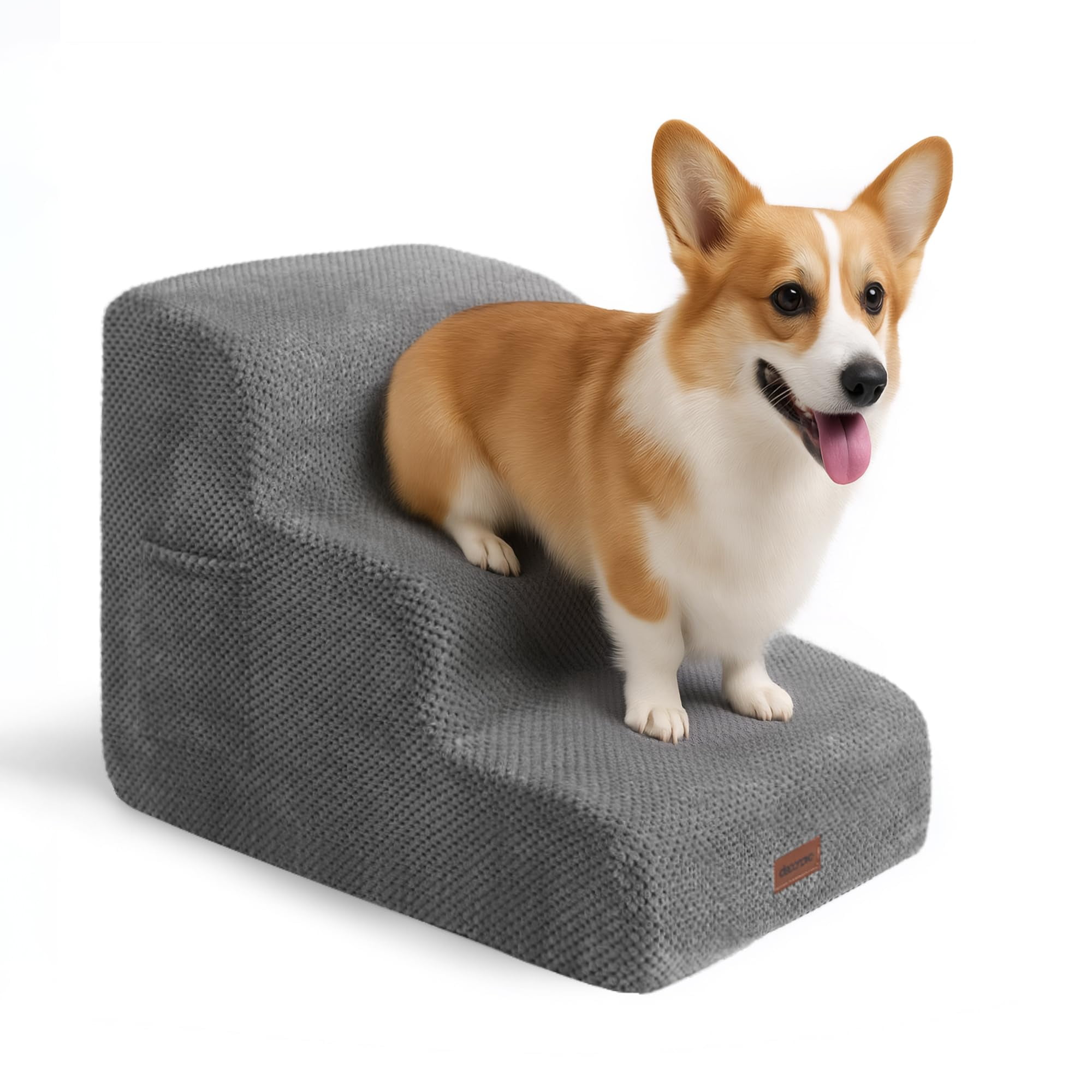 Deconovo Pet Stairs for Small & Elderly Dogs Cats Dog Ramp Non-Slip ...