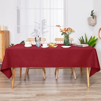 red cover table