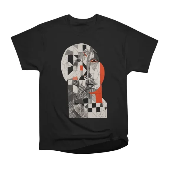 Deconstructed Face Cutout T-Shirt Tee Gift For Him Merch For Her ...