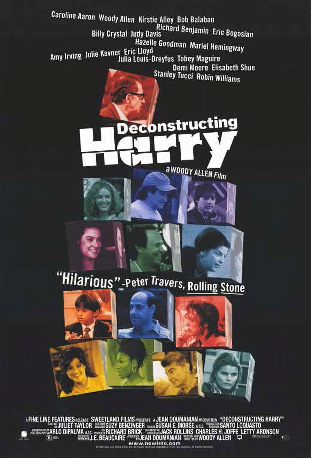 Deconstructing Harry - movie POSTER (Style B) (11" x 17") (1997 ...