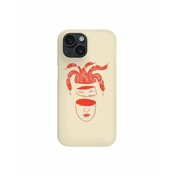 Deconstructing Medusa Greek Myth Art Phone Case for iPhone 16 15 14 13 ...