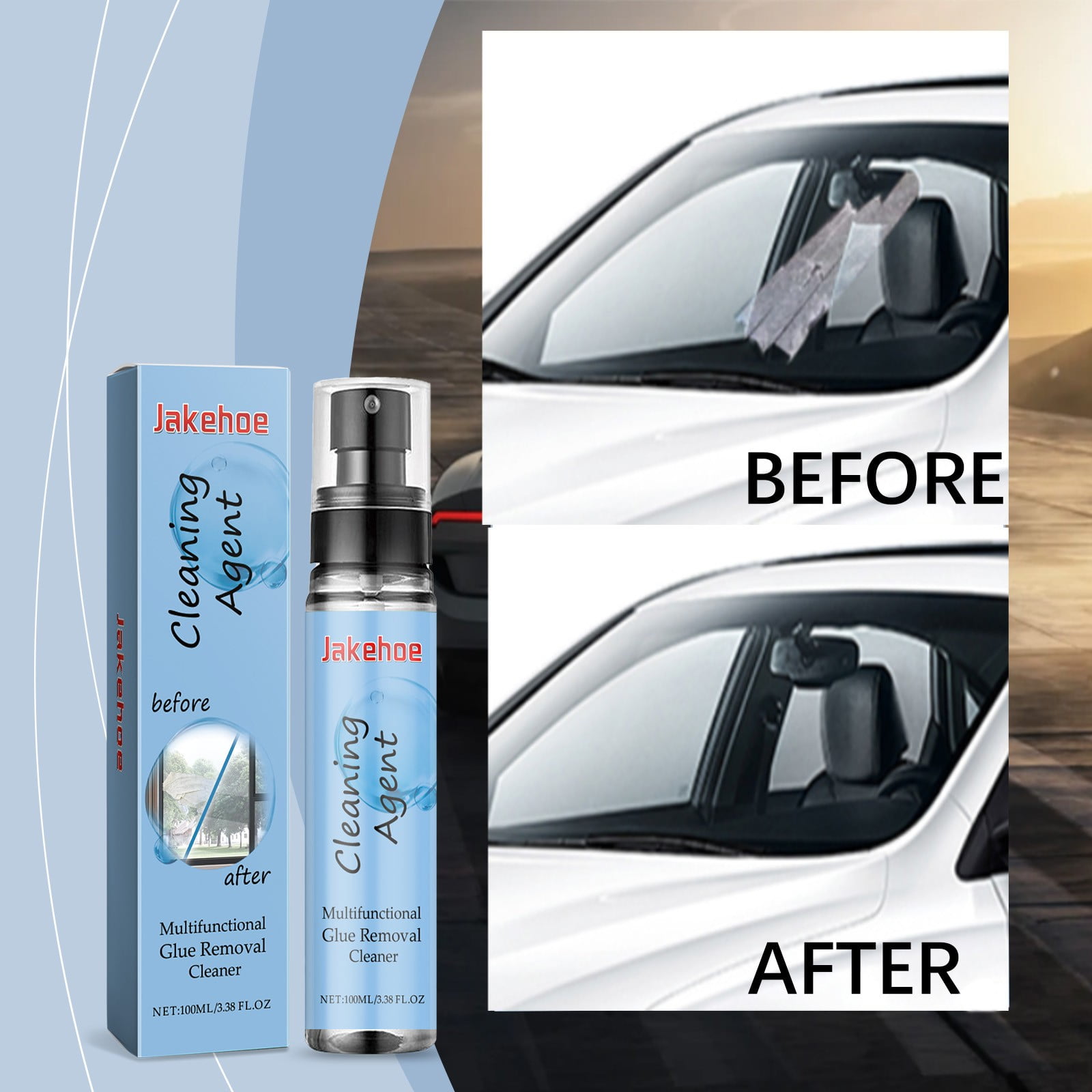 Decontamination Cleaner Qwtwty Multi-functional Adhesive Cleaner Car ...