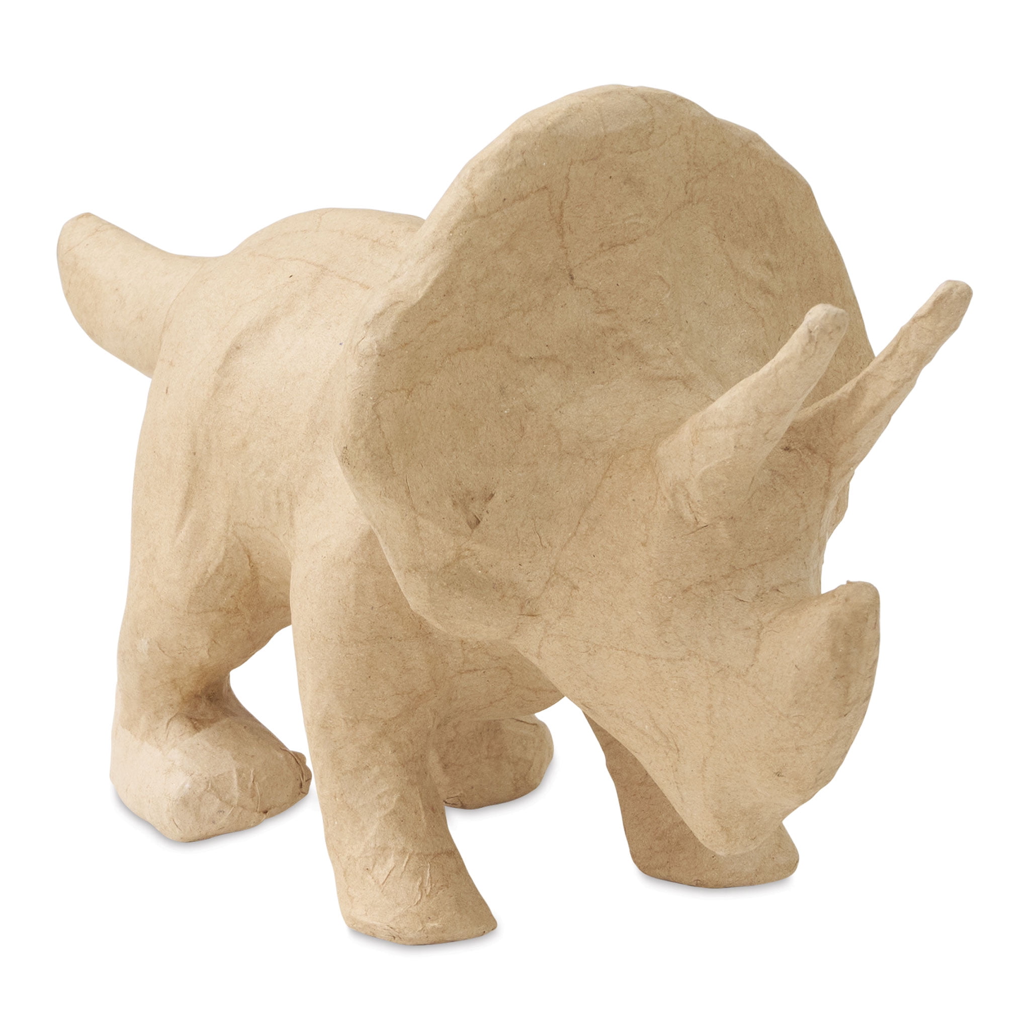 Decopatch Medium Paper Mache Animal - Triceratops - Walmart.com