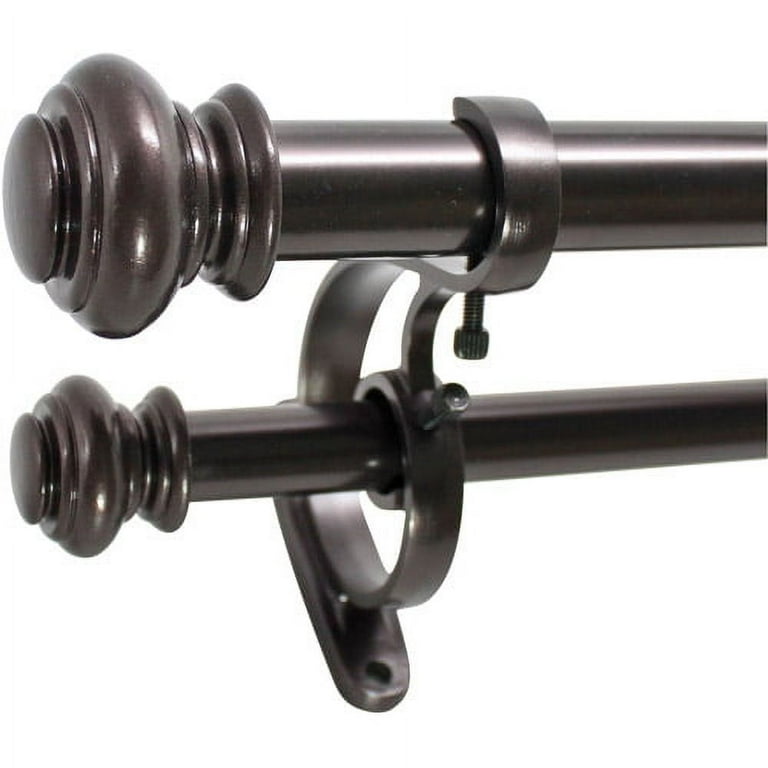 Double drapery rod store