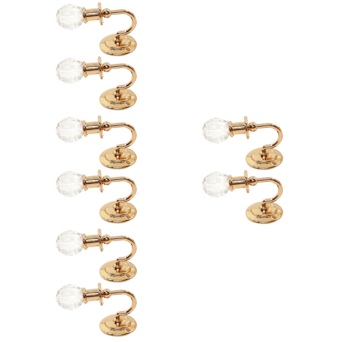 Decor 4 Pairs Mini Wall Lamp Model Dollhouse Light Landscape Lights ...