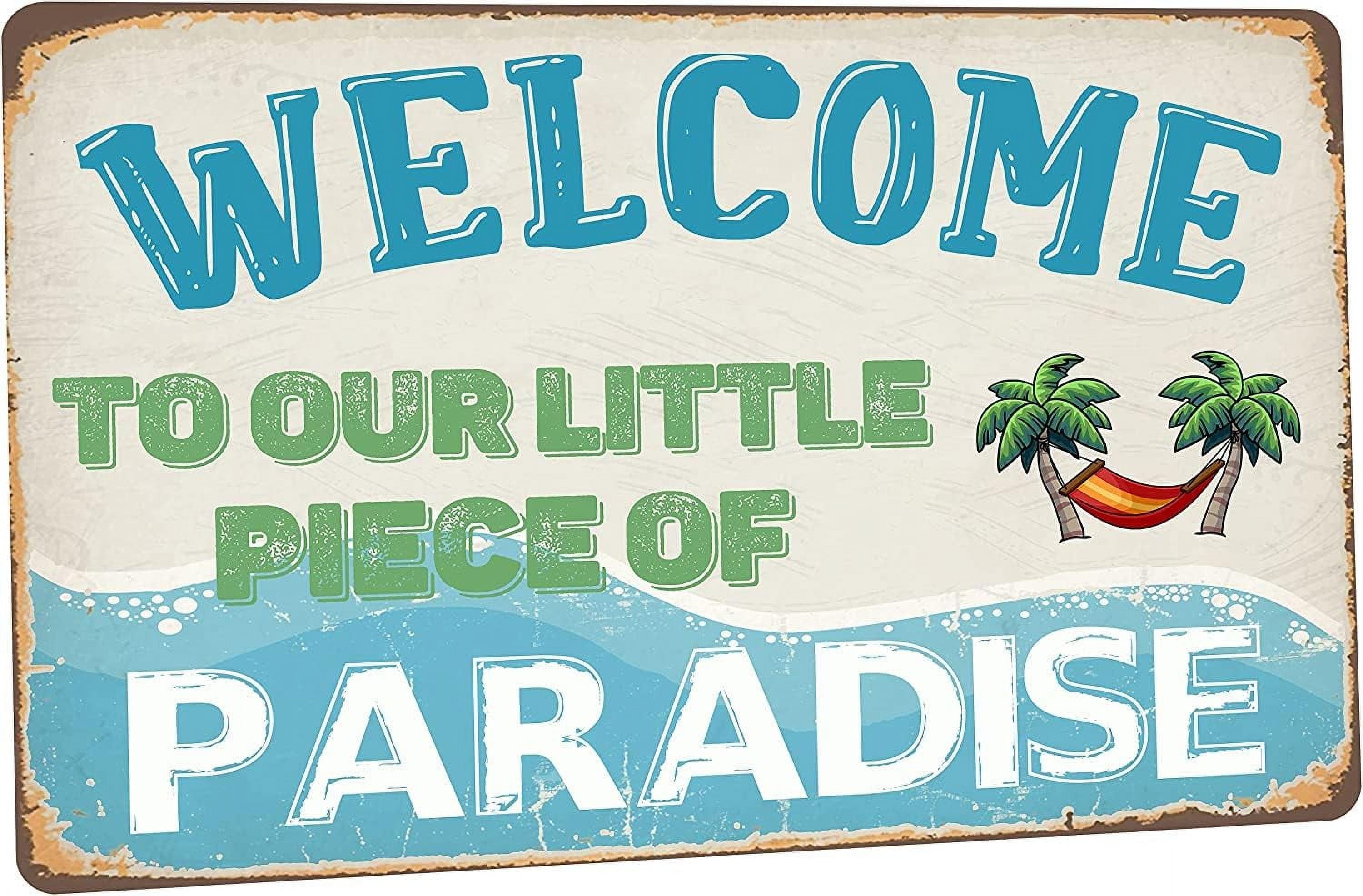 Decor 8 x 12 in Metal Tin Sign - Funny Vintage Tin Signs Retro Metal ...