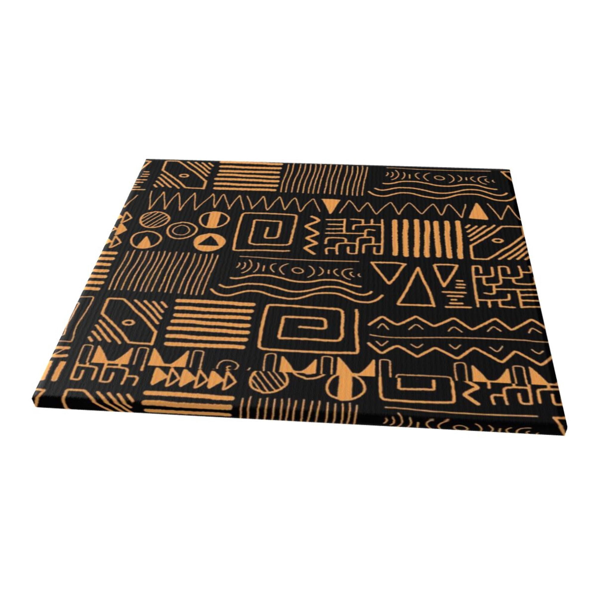 Decor African Ethnic Pattern - Tribal Art Background Wall Decor ...