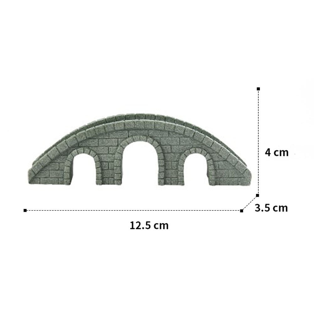 Decor Bridge For Garden Statue Miniature Model Stone Bonsai Adorn ...