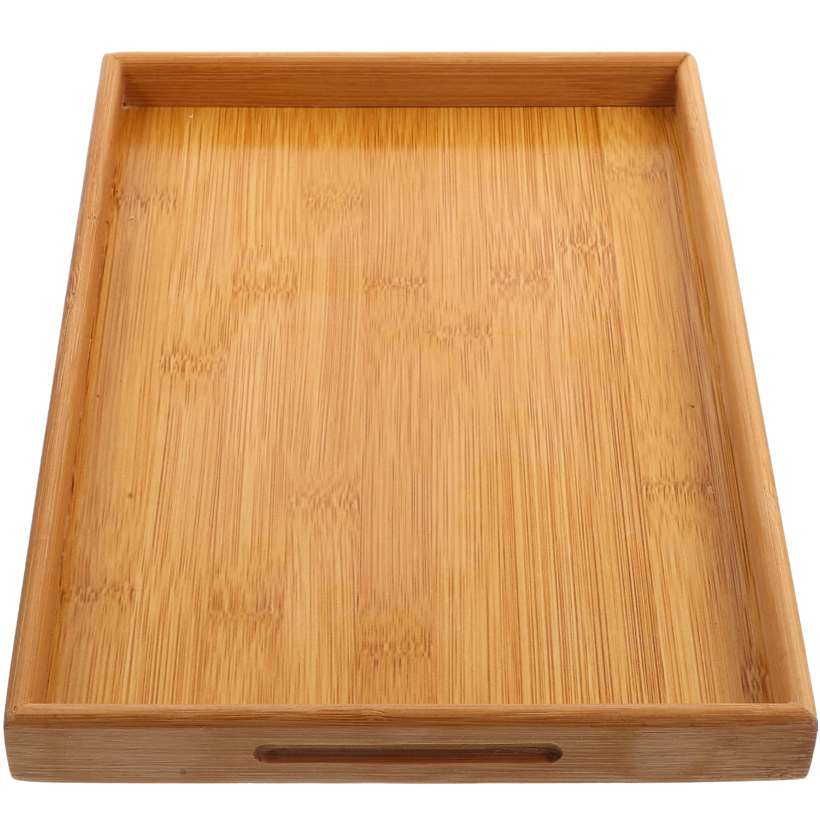 Decor Cake Toppers Bread Holding Tray Trays Tea Dessert Serving Bamboo ...