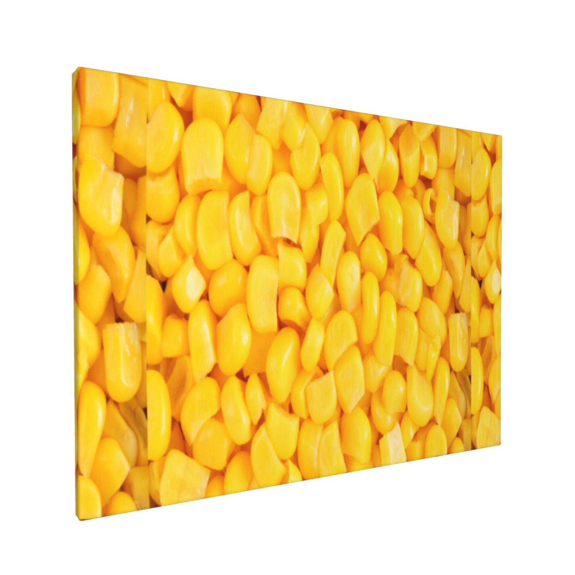 Decor Canned Corn Wall Decor Bathroom Canvas Painting Modern ...