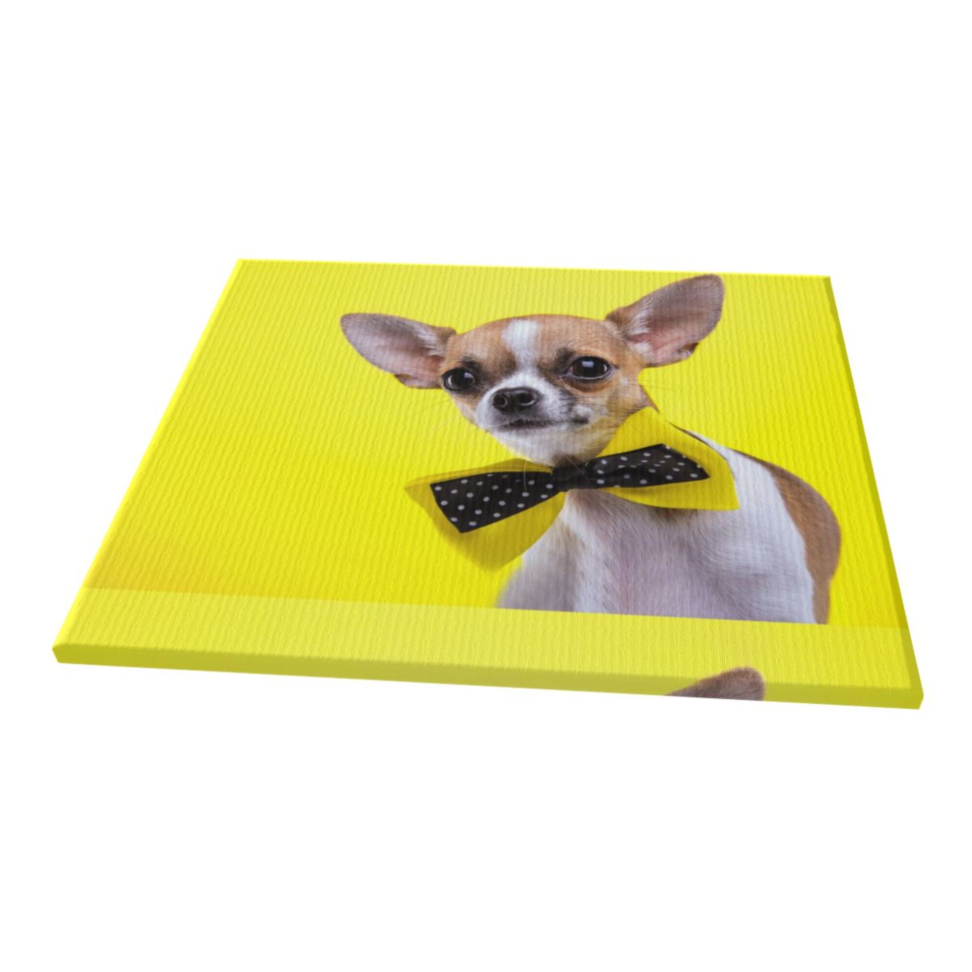 Decor Chihuahua Dog Wall Decor Bathroom Canvas Painting Modern Decorations Framed Artwork For ...