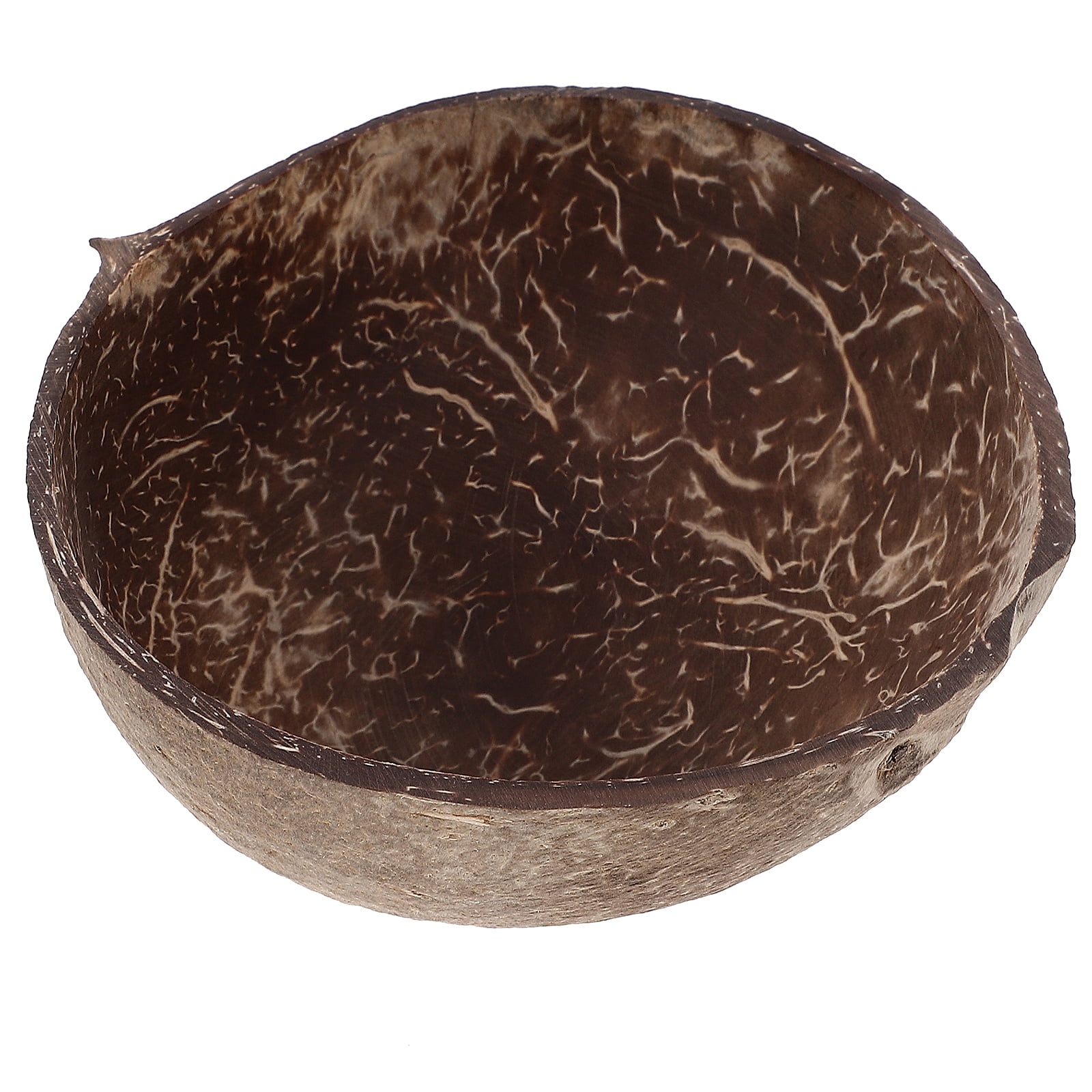 Decor Coconut Shell Bowl Natural for Storage Coconuts Salad - Walmart.com