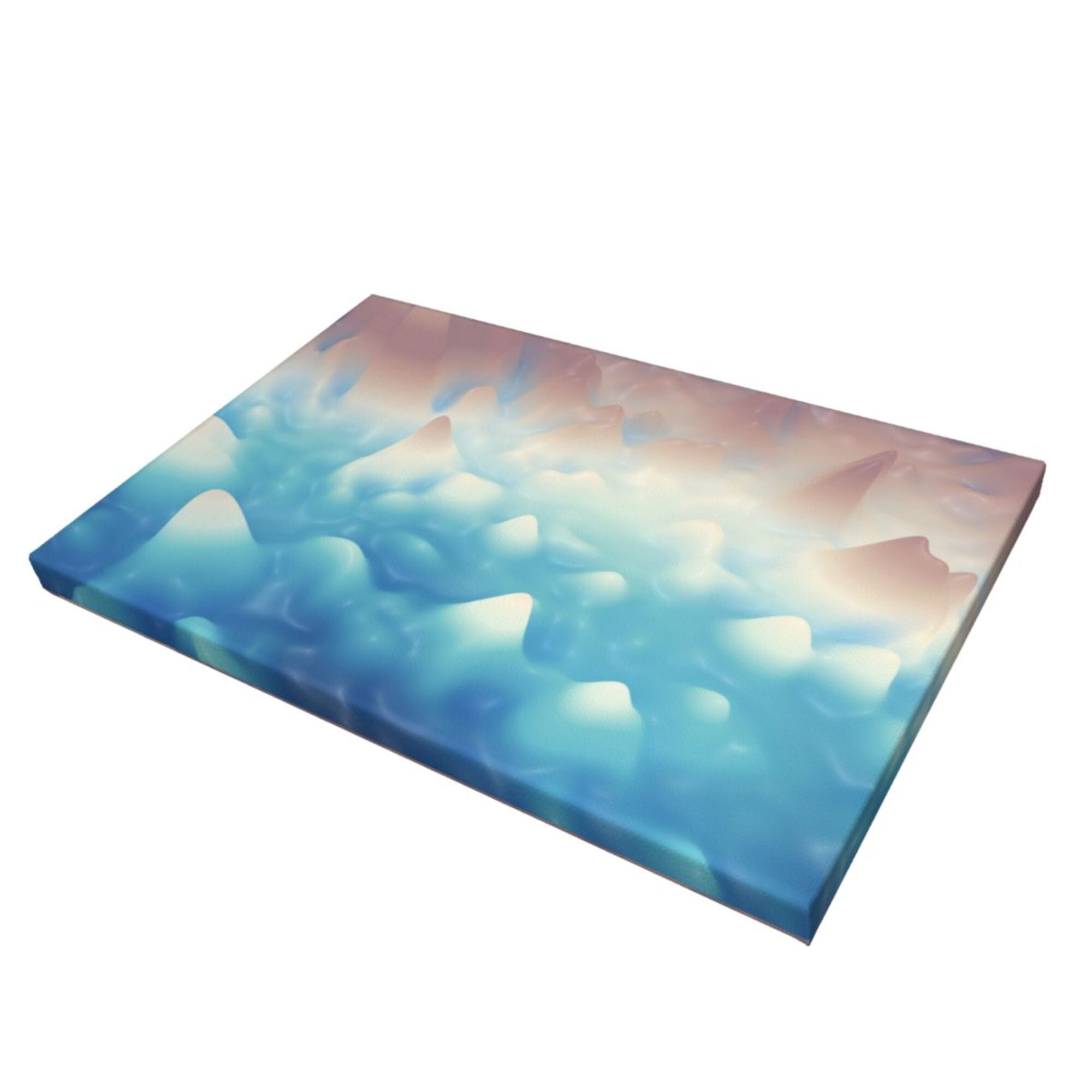 Decor Color Abstract d Liquid Background Wall Decor Bathroom Canvas ...