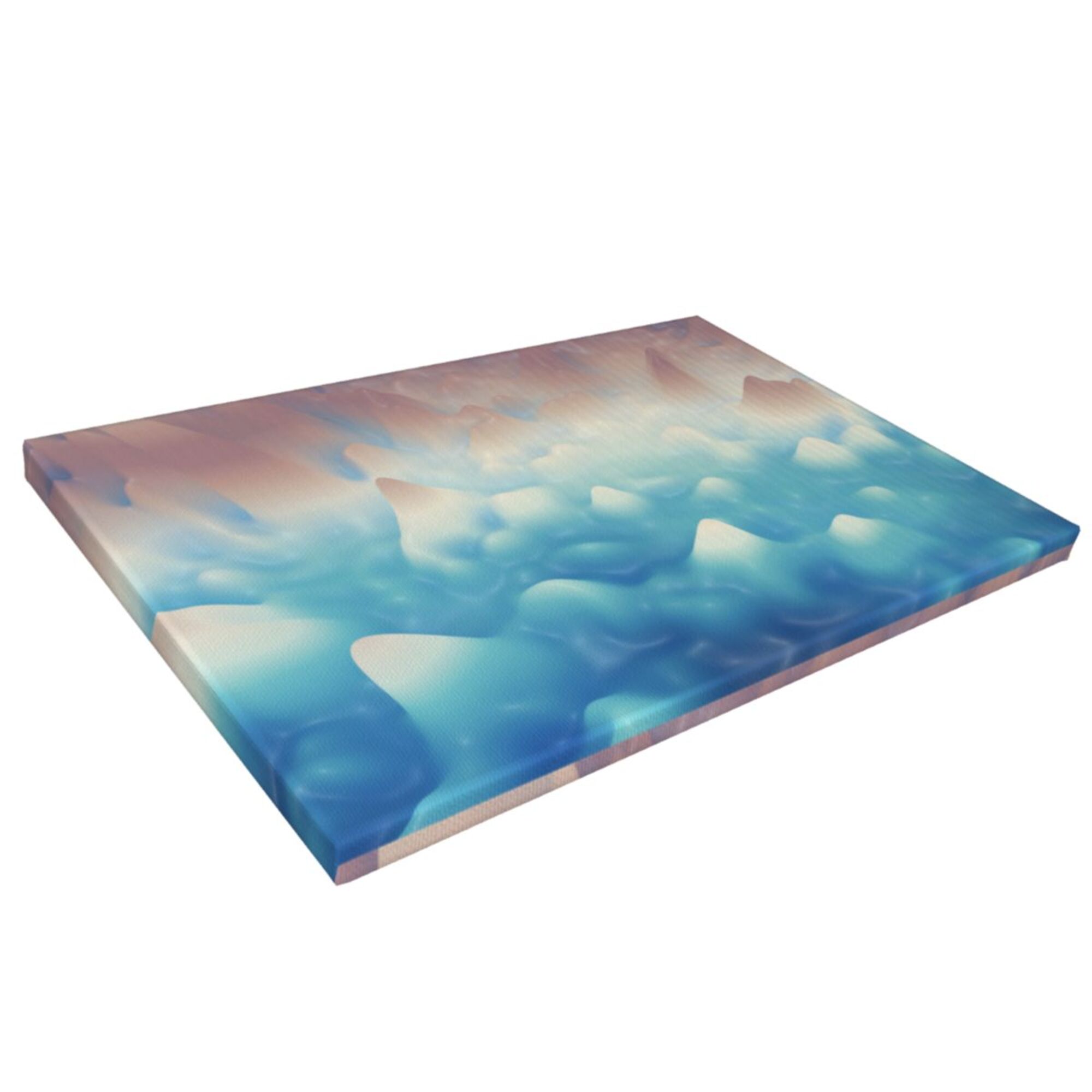 Decor Color Abstract d Liquid Background Wall Decor Bathroom Canvas ...