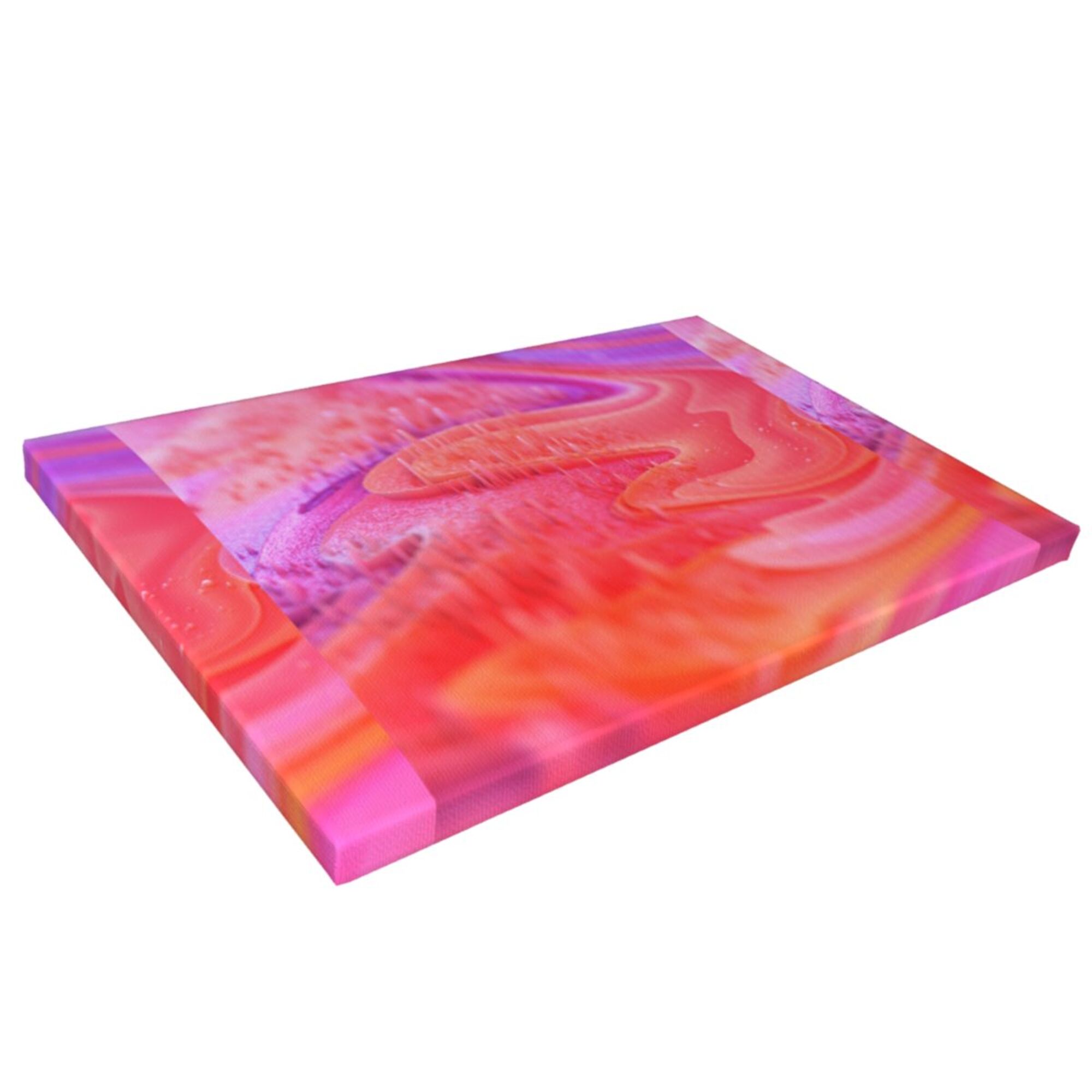 Decor Colorful Abstract Lava Background Wall Decor Bathroom Canvas ...